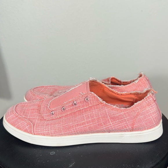 Spenco | Shoes | Spenco Pink Orthotic Canvas Slipon Shoes Size Us 7 B ...